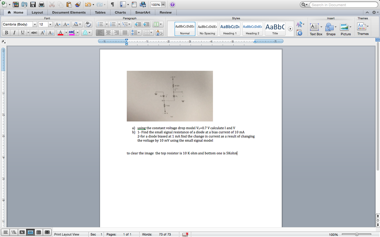 Solved Using the constant voltage drop model V_D = 0.7 V | Chegg.com