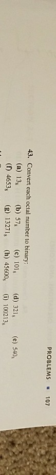 Solved 26 Determine The Decimal Value Of Each Signed Binary 2588