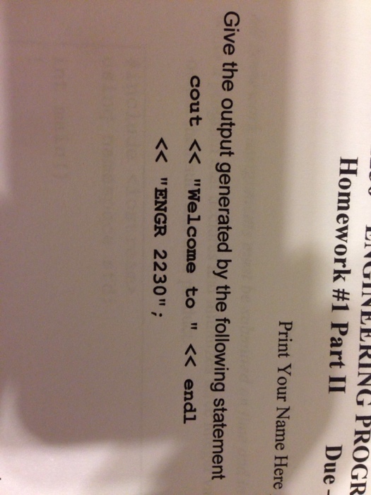 Solved Give the output generated by the following statement | Chegg.com