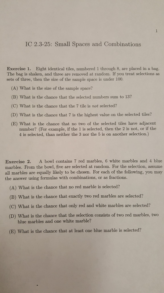 Solved Eight identical tiles, numbered 1 through 8, are | Chegg.com