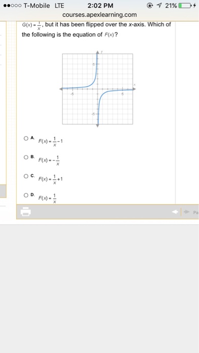Solved ooo T-Mobile LTE 2:02 PM courses apexlearning.com | Chegg.com