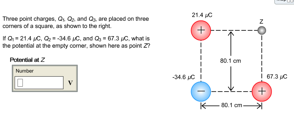 Solved 21.4 HC Three point charges, Q, Q2, and Q3, are | Chegg.com