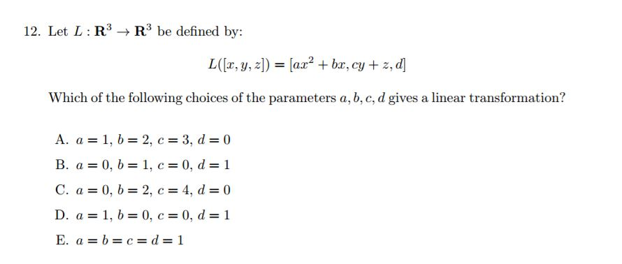 Solved Let L: R^3 rightarrow R^3 be defined by: L([x, y, | Chegg.com Solved Let L: R^3 rightarrow R^3 be defined by: L([x, y, | Chegg.com
