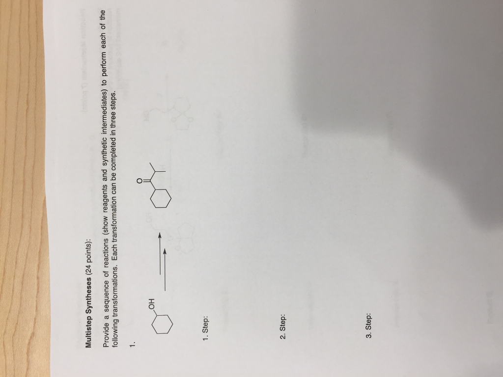 Solved Provide a sequence of reactions (show gents and | Chegg.com
