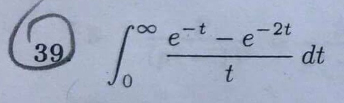 Solved co e 2t dt 39 0 | Chegg.com