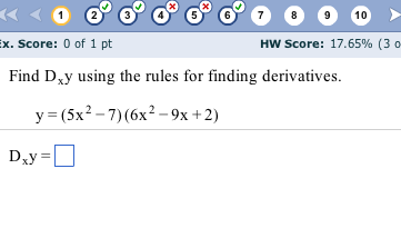 Solved Find Dxy using the rule for finding derivatives. | Chegg.com