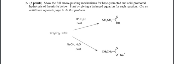 Solved Show the full arrow-pushing mechanisms for | Chegg.com