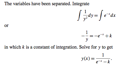 Solved Could you please show me how to solve for (y) so to | Chegg.com