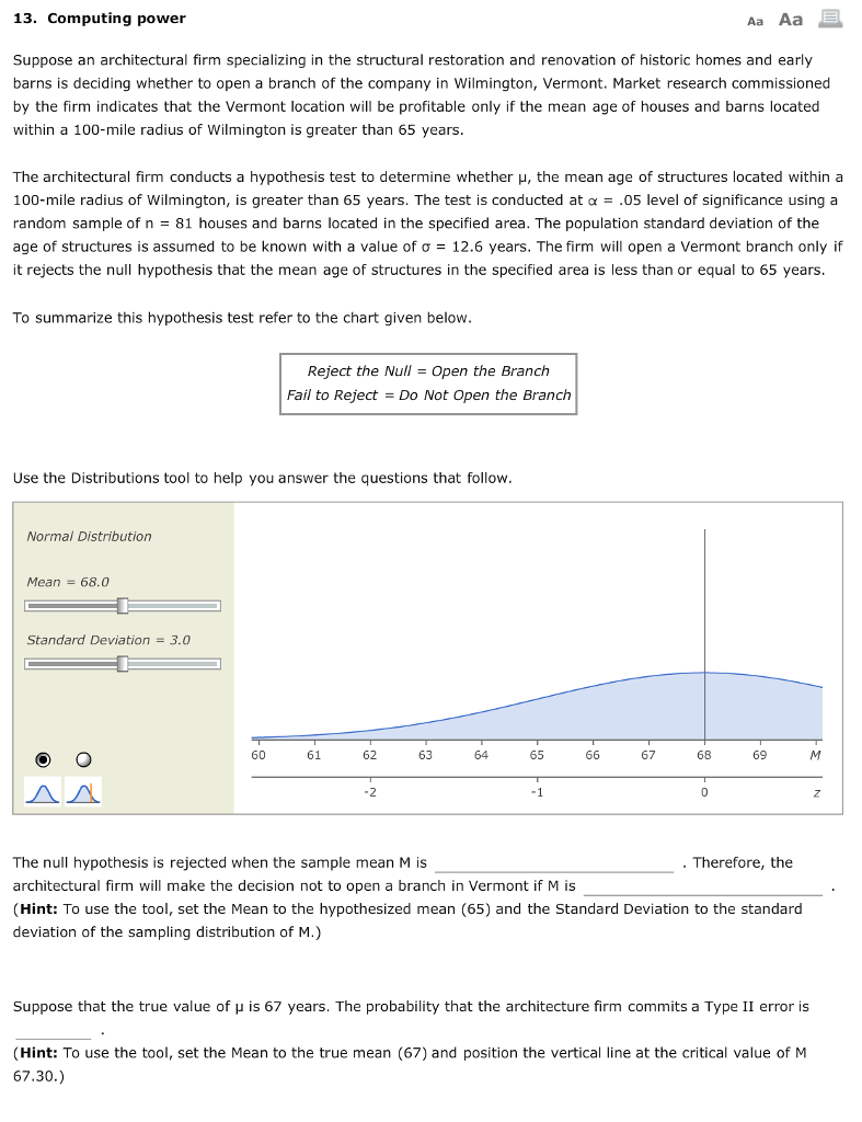 Solved 13. Computing power Aa Aa Suppose an architectural | Chegg.com