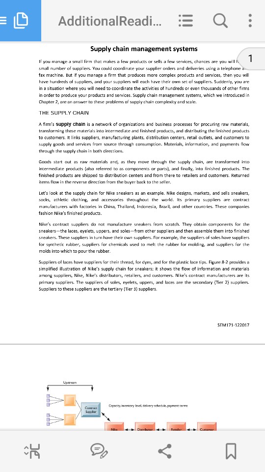 Solved Explain how supply chain management systems help | Chegg.com