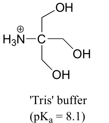 Solved Aqueous solution of 'Tris' is very commonly used as | Chegg.com