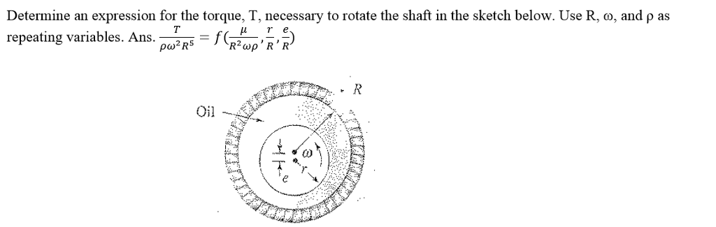 Solved Determine an expression for the torque, T, necessary | Chegg.com