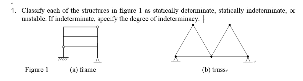 Solved Classify each of the structures in figure 1 as | Chegg.com