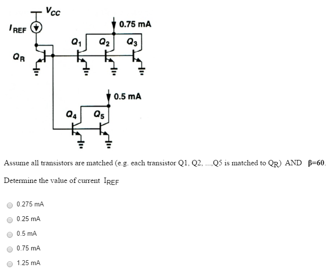 Solved Assume all transistors are matched (e.g. each | Chegg.com