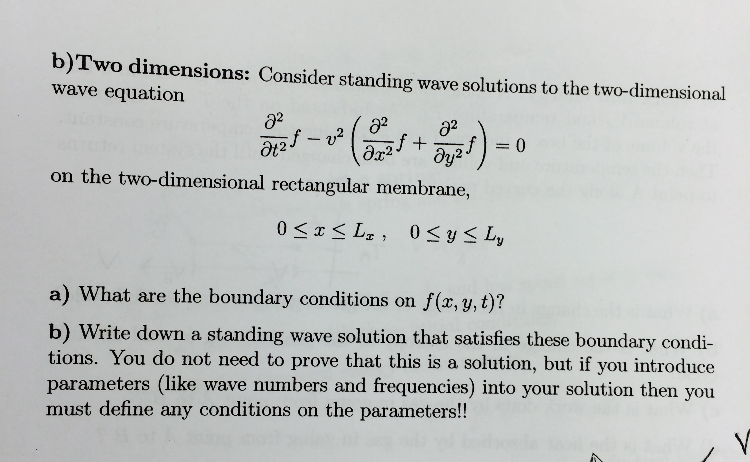 A string of length L is fixed at the two ends. Waves | Chegg.com