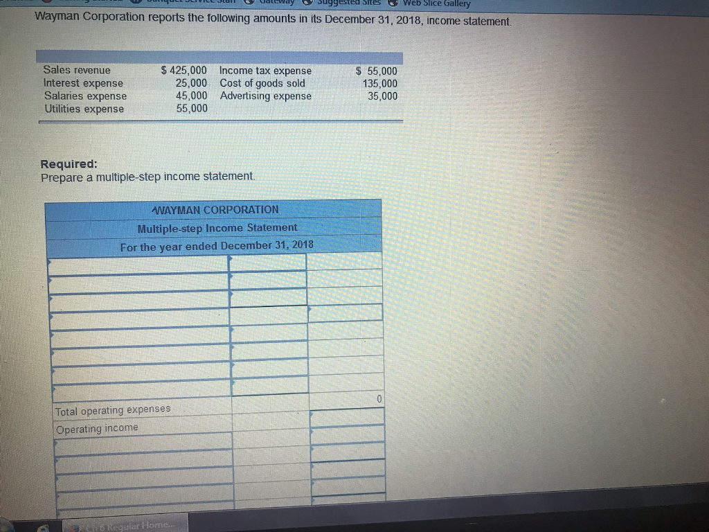 Solved y o uggested sits Web Slice Gallery Wayman | Chegg.com