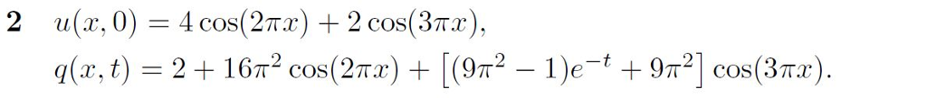 Solved Use the method of eigenfunction expansion to find the | Chegg.com