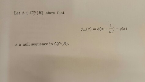 Solved distributional null sequence phi | Chegg.com