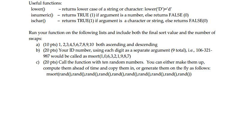 Solved Write a function that accepts a variable number of | Chegg.com