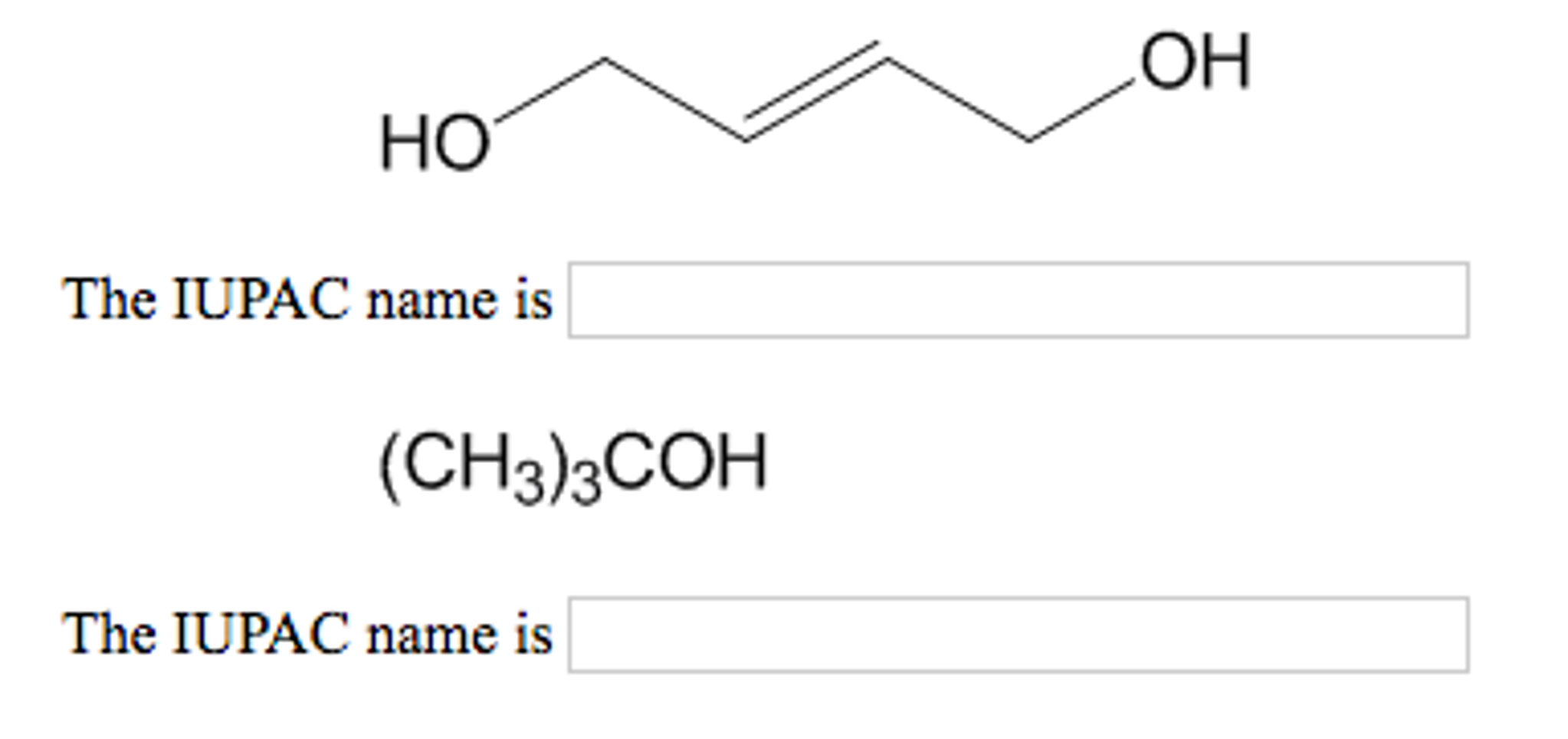 Solved Name the following compounds. (Include stereochemical | Chegg.com