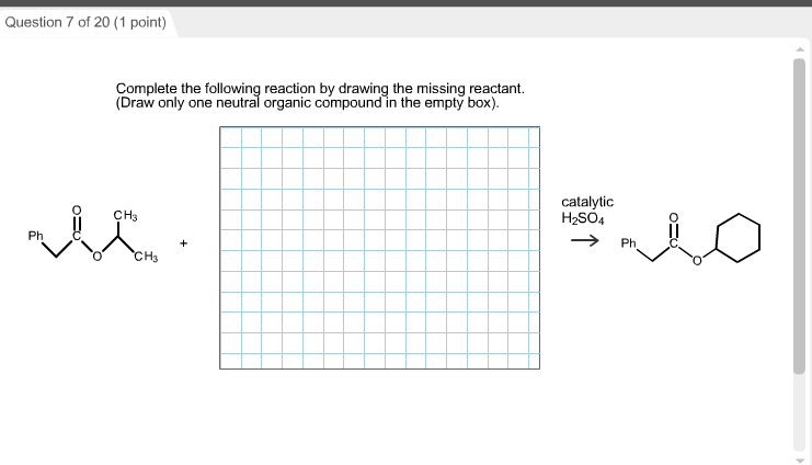 Solved Complete the following reaction by drawing the | Chegg.com