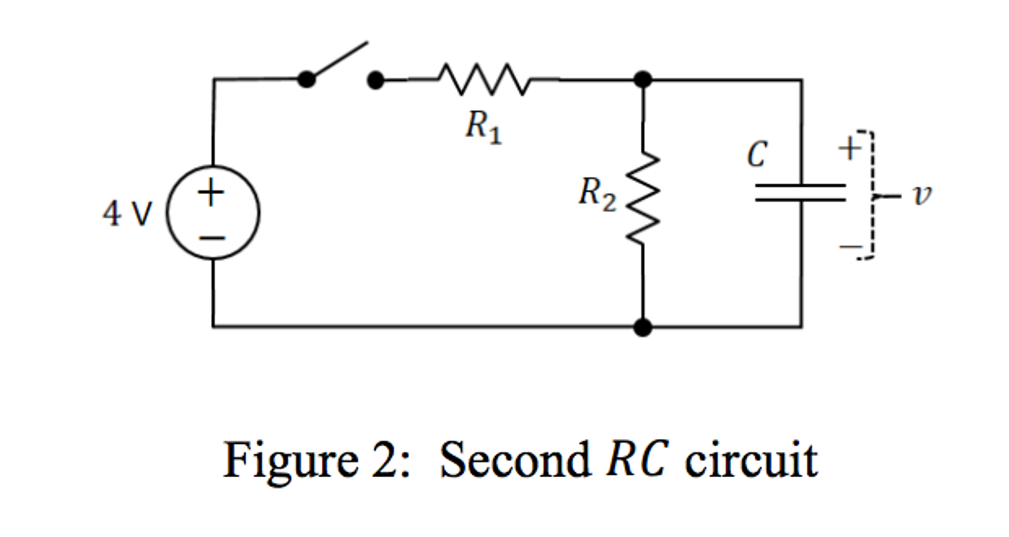Solved Exercise: For the circuit of Figure 2 the switch is | Chegg.com
