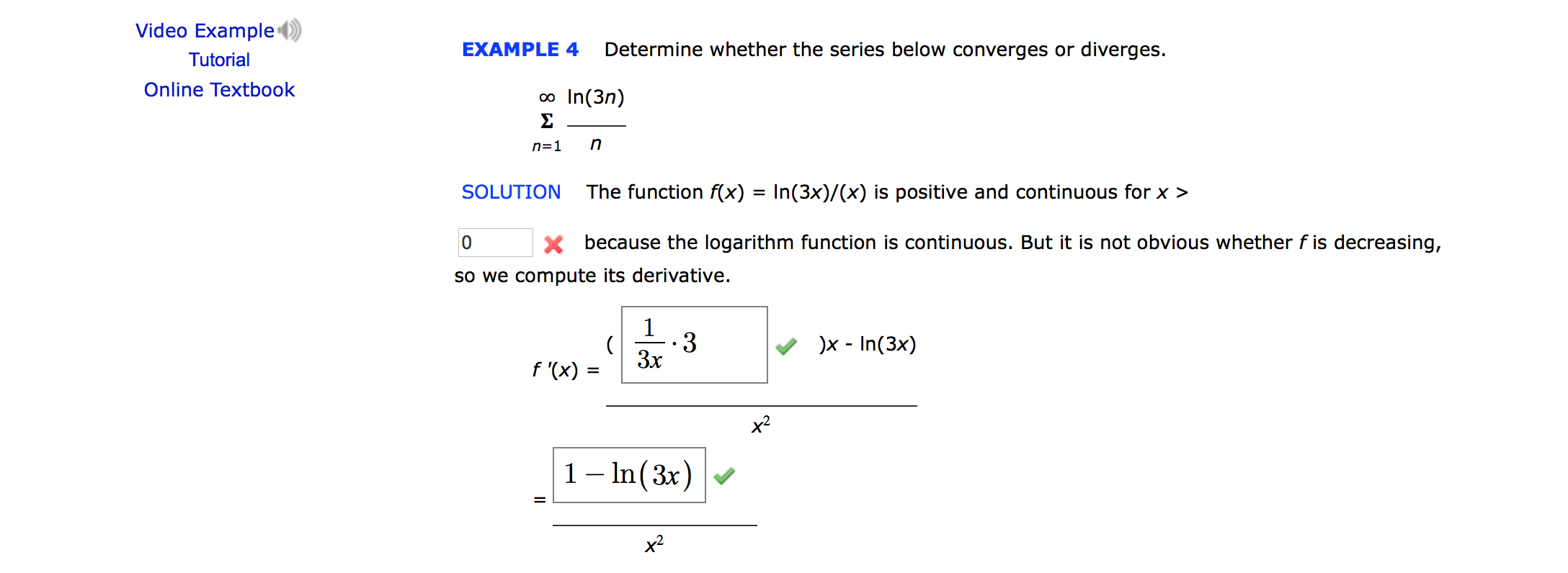 Solved Determine whether the series below converges or | Chegg.com