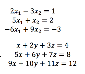 Solved find the solution set using Gauss elimination, if a | Chegg.com