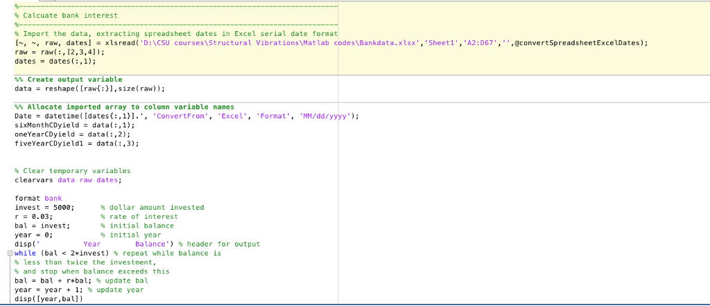 Problem 4. Go to Blackboard, and download the bank | Chegg.com