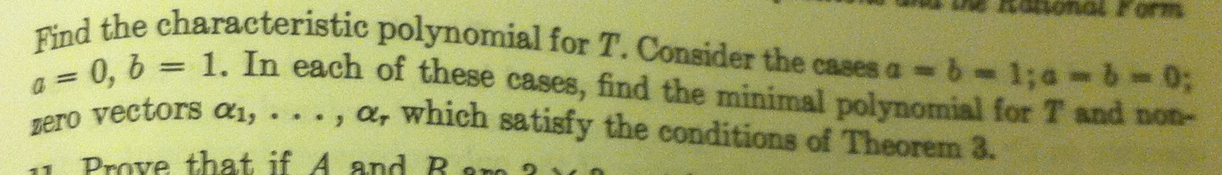 Let F be a subfield of the complex numbers and let T | Chegg.com