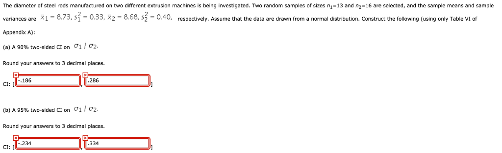 Solved The Diameter Of Steel Rods Manufactured On Two Chegg solved-the-diameter-of-steel-rods-manufactured-on-two-chegg