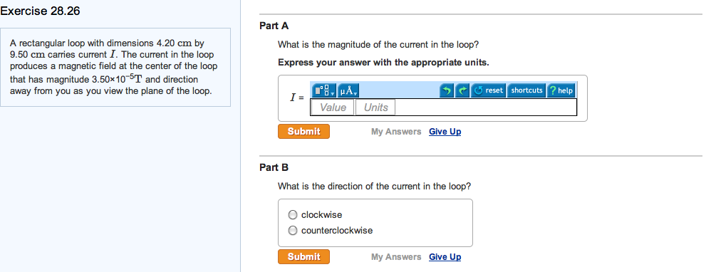 Solved A rectangular loop with dimensions 4.20 cm by 9.50 cm | Chegg.com
