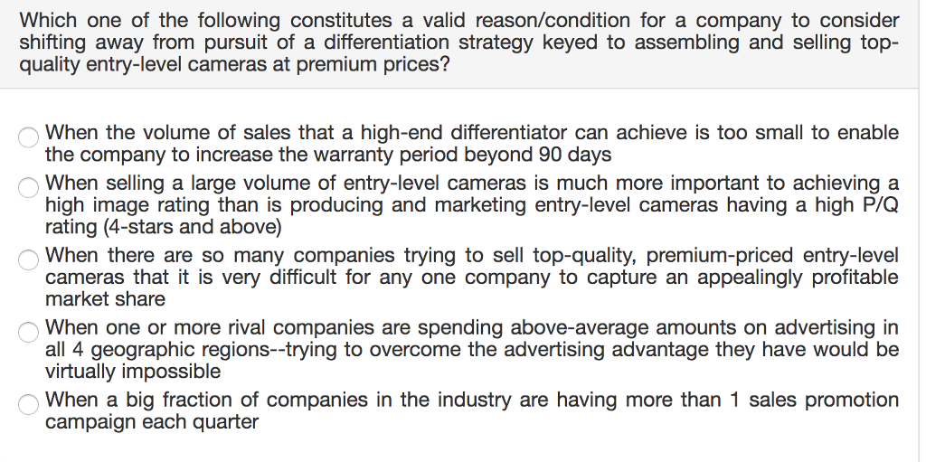 Solved Which one of the following constitutes a valid | Chegg.com