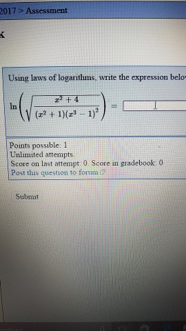 Solved using the laws of logarithms, write the expressions | Chegg.com