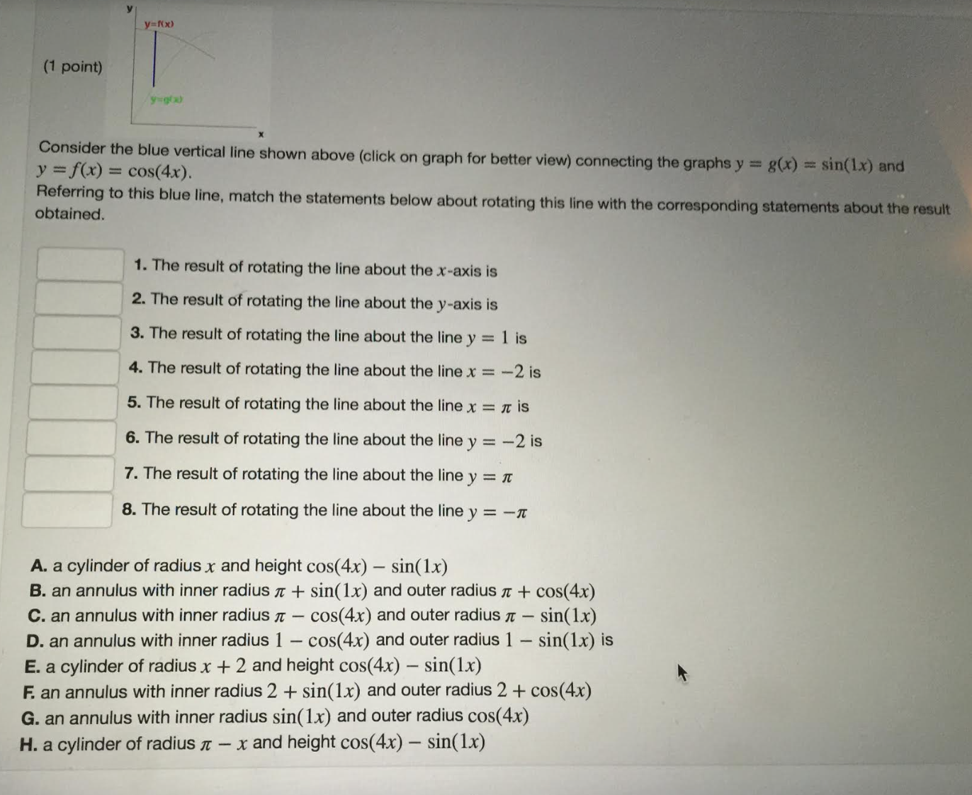 Solved Consider the blue vertical line shown above (click | Chegg.com
