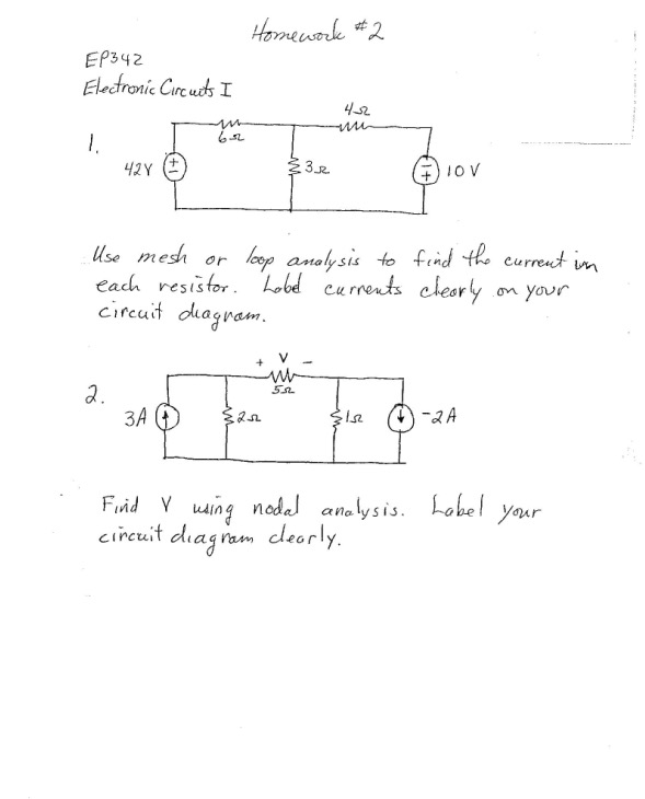 Solved 1 Use Mesh Or Loop Analysis To Find The Current In 1275