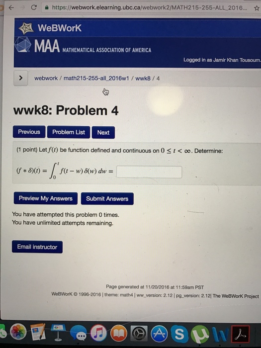 Solved Let Ft Be Function Defined And Continuous On 0 0461