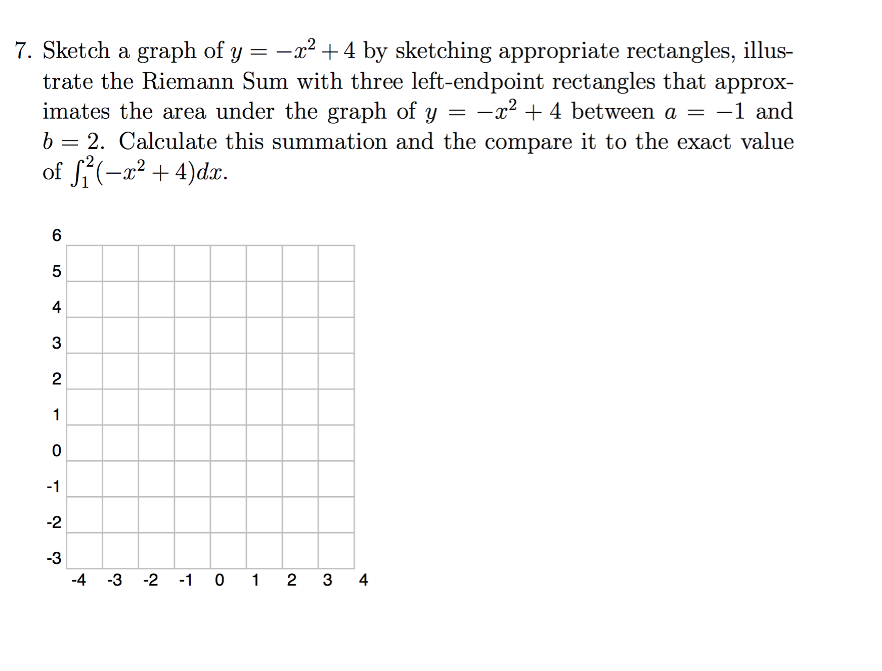 Solved Sketch a graph of y = - x^2 + 4 by sketching | Chegg.com