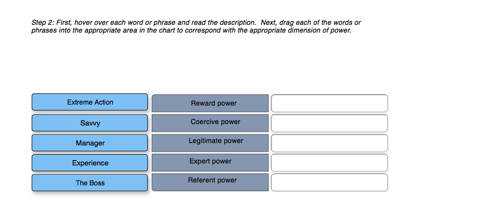 Solved First, hover over each word or phrase and read the | Chegg.com