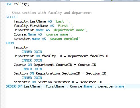 first questionn and the second question as sql script | Chegg.com
