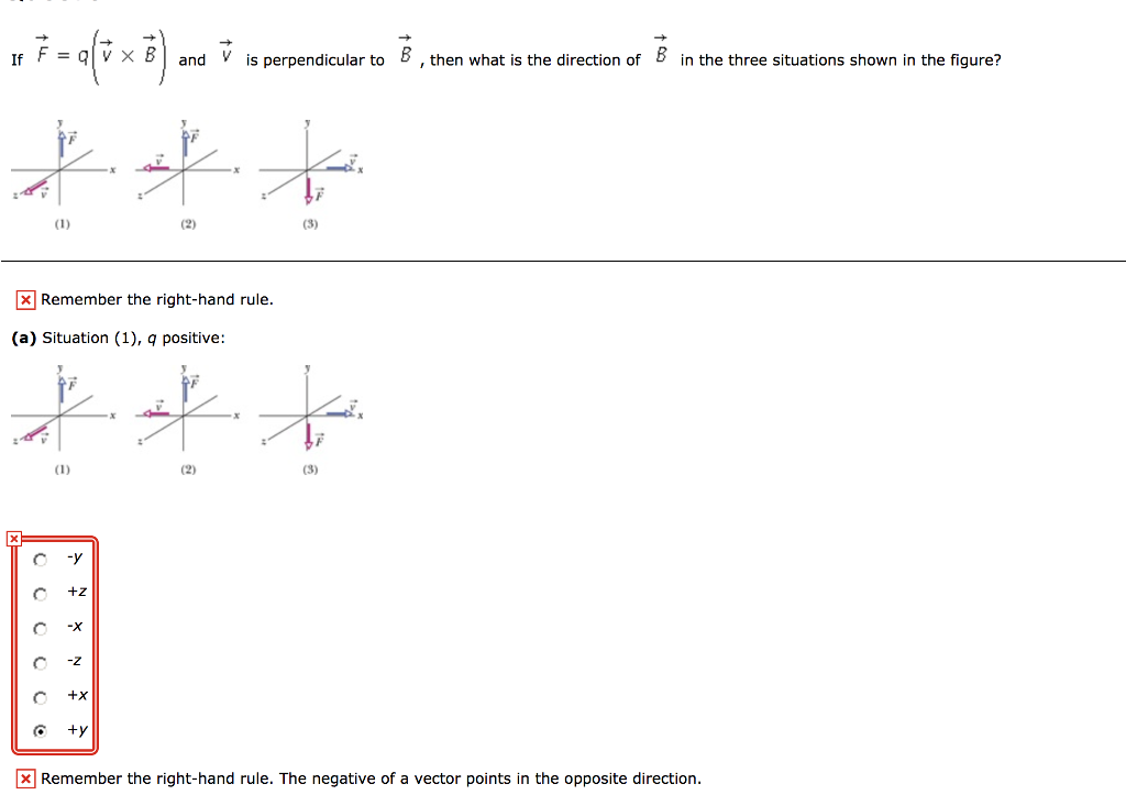 Solved If F = q| v × B l and V is perpendicular to B , then | Chegg.com