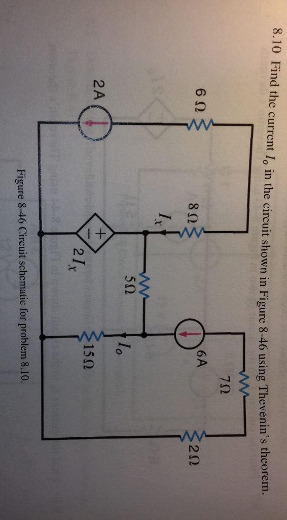 Solved Find the current I0 in the circuit shown in Figure | Chegg.com