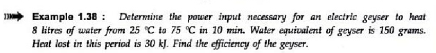 Solved Determine the power input necessary for an electric | Chegg.com