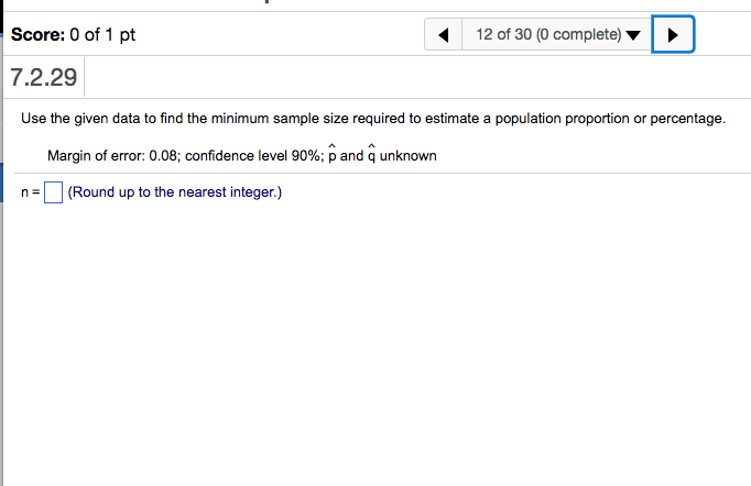 Solved Use the given data to find the minimum sample size | Chegg.com