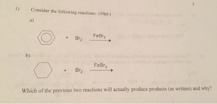 Solved Consider the following reactions: | Chegg.com