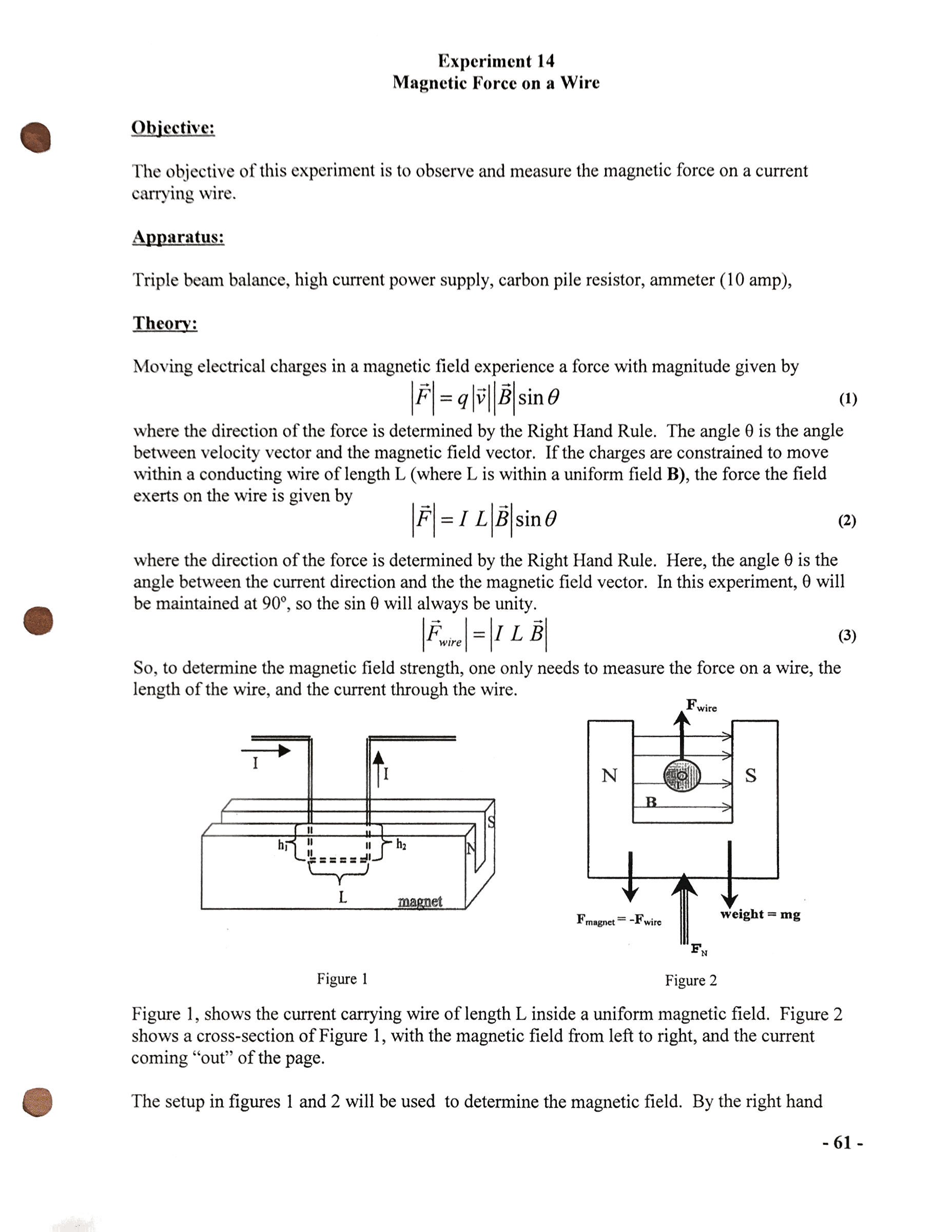 Solved The objective of this experiment is to observe and | Chegg.com