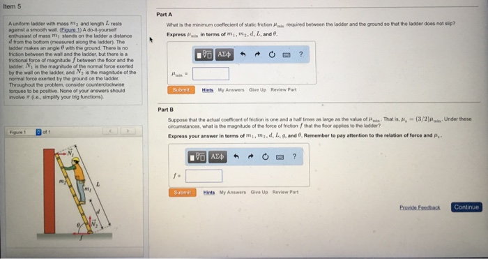 Solved What is the minimum coefficient of state friction | Chegg.com