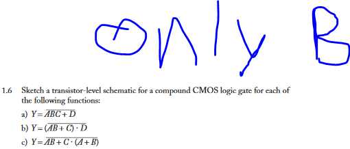 Solved Sketch a transistor-level schematic for a compound | Chegg.com Solved Sketch a transistor-level schematic for a compound | Chegg.com