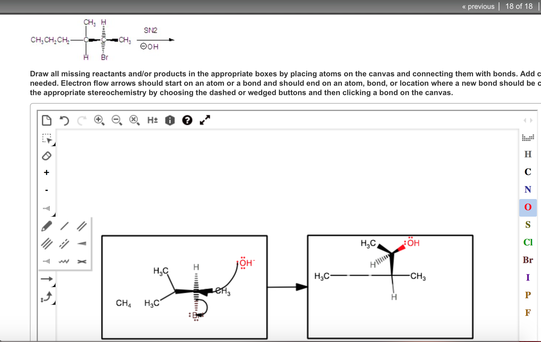 Solved Give the mechanism. (Draw all missing reactants | Chegg.com