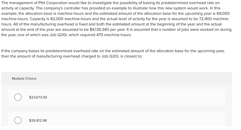 Solved The Management Of Plitt Corporation Would Like To Chegg solved-the-management-of-plitt-corporation-would-like-to-chegg